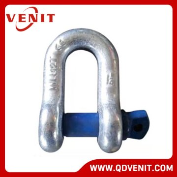 US Type D Chain Shackle | Blue Screw Pin Shackle